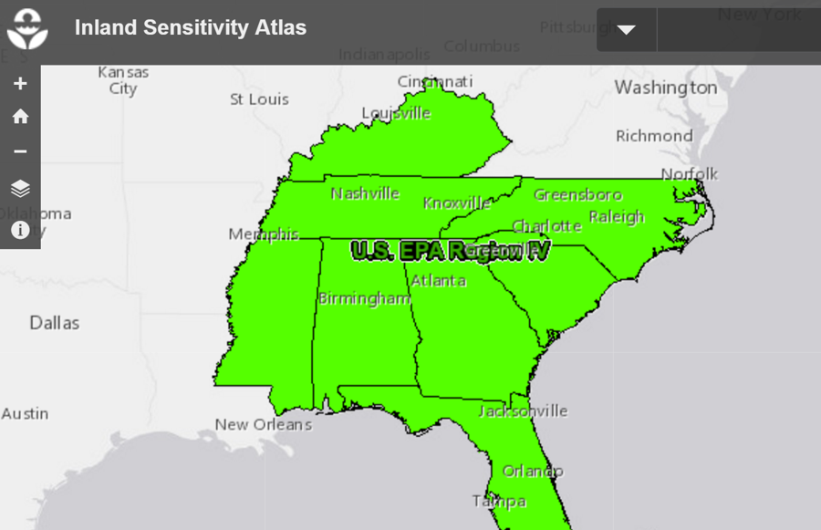 Regional Mapping – Region 4 Regional Response Team